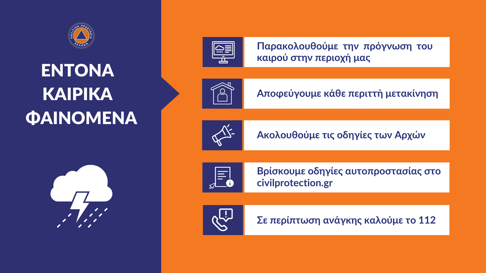 Επικίνδυνα καιρικά φαινόμενα στην Κρήτη από τις πρωινές ώρες της ...