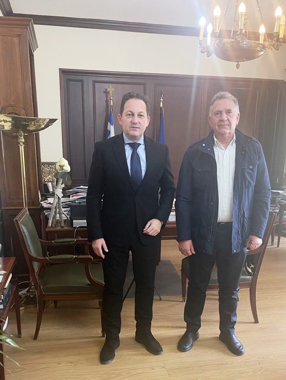 Επαφές Δημάρχου Μινώα Πεδιάδας Μ. Φραγκάκη στην Αθήνα- Συνάντηση με τον ...
